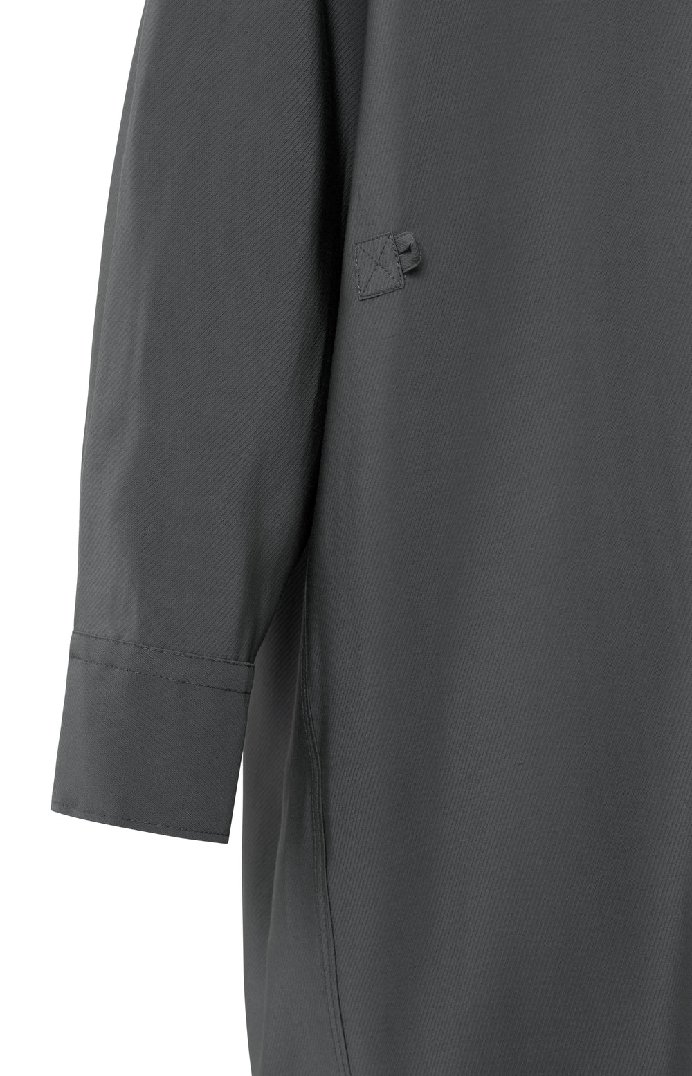 Blousejurk met lange mouwe, knoopjes en plooidetails